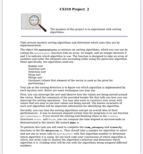 Urgent Need Help Experiment With 6 Sorting