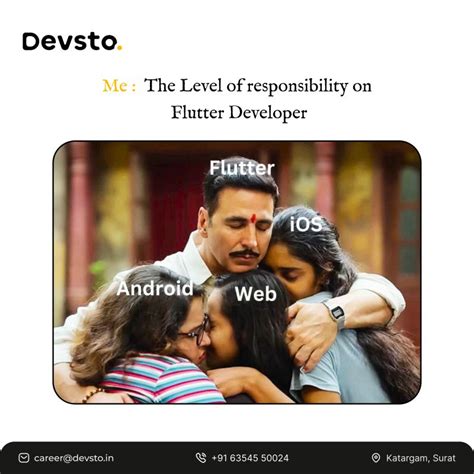 Devsto On Linkedin Devsto Flutterdeveloper Crossplatformdev Techlife Flutterlove