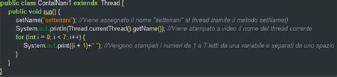 Thread In Java Sito Di Sbringhetti Federico