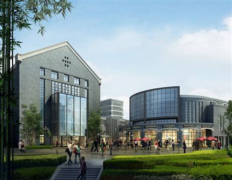 民国风格商业街3dmax 模型下载 光辉城市