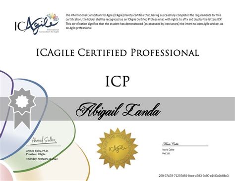 abigail landa on linkedin agile agiletraining icagile agileworking icp