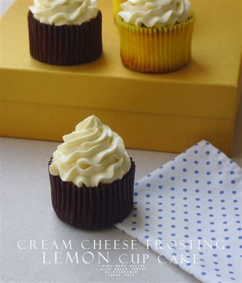 크림치즈프로스팅 레몬컵케이크 리얼치즈칩