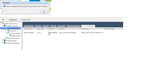 exporting migrated aws ec2 instance to on premise vcenter server an overview cloud computing