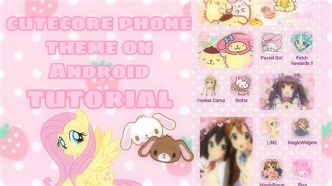 Cutecore Phone Theme Tutorial Youtube