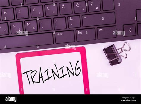 Handwriting Text Training Word For An Activity Occurred When Starting