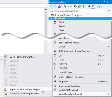How To Create A UML Project In Visual Studio Visual Paradigm