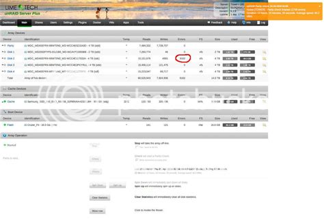 Parity Errors General Support Unraid