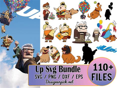 Disney Up Svg Bundle Best Quality Design Bundle