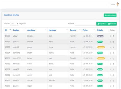 Datatables Pdo Usando Dropdown Serverside Responsiva Baulphp