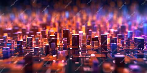 Premium Photo Abstract Tech Background With Illuminated Fiber Optic Connections Quantum