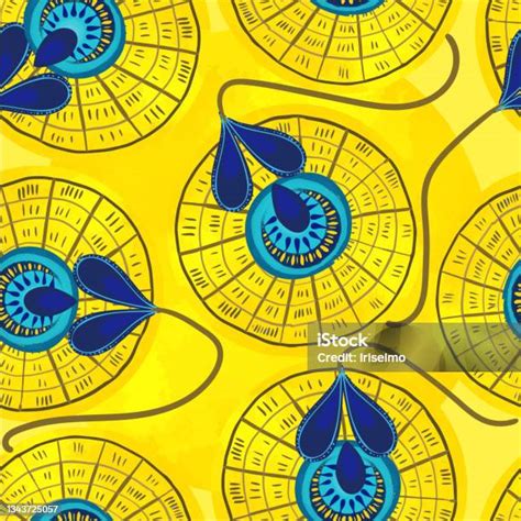 아프리카 패턴 전통적인 캥가 옷에 대한 매끄러운 벡터 패턴 패턴에 대한 스톡 벡터 아트 및 기타 이미지 패턴 나이지리아