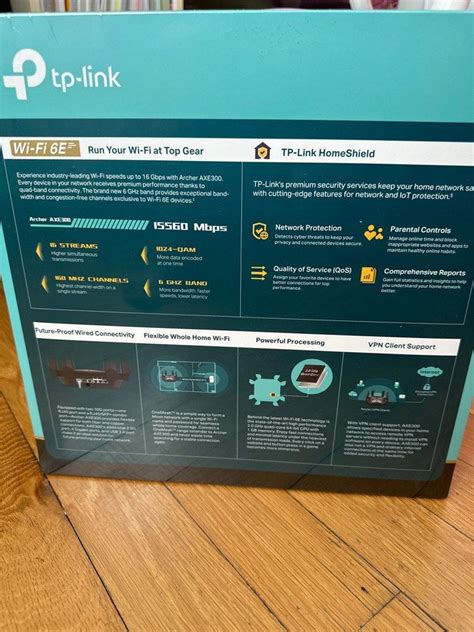 Best Router In The Market 10g Wifi6e Tp Link Best Router Axe16000 Archer Axe300 Brand New