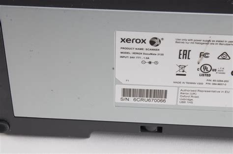 Xerox Documate 3125 Duplex Document Scanner No Power Supply Ntc Tech
