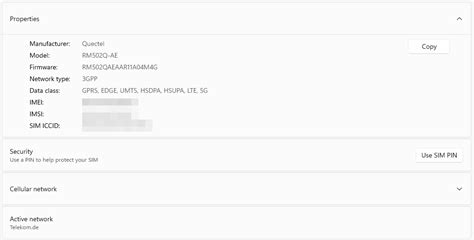 RM502Q AE With Deutsche Telekom 5G Module Quectel Forums