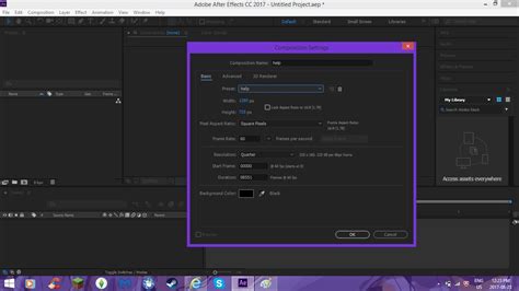 Solved Composition Is Still Transparent Even Though I Cho Adobe Community