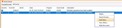 Enable Scheduler Alert When Its Disabled Community