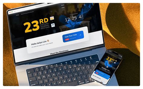 digital voting web app e voting ui ux design behance