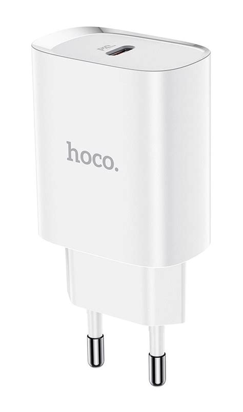 Adaptér Hoco N14 S Funkcí Rychlonabíjení 20w Bílý 104905 Promobilycz