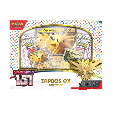 Pokémon 151 Zapdos Ex Collection Box Tcg Company