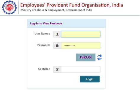 Uan Portal Passbook Status Account Balance Check Epfindia Gov Epf
