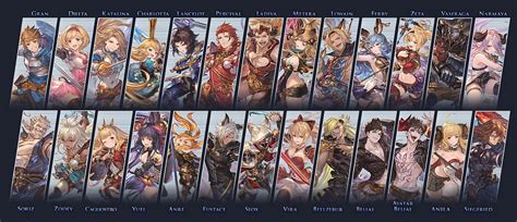Granblue Fantasy Versus Characters Vmozjw