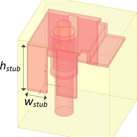 Physical Structure Of The Proposed Miniaturized Coaxial Resonator With