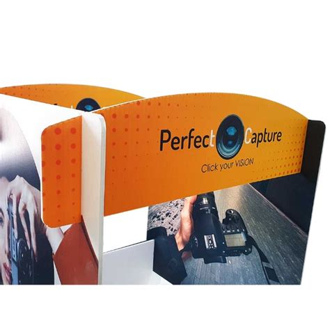 Display Tower With Custom Printed Interlocking Panels Signagewala