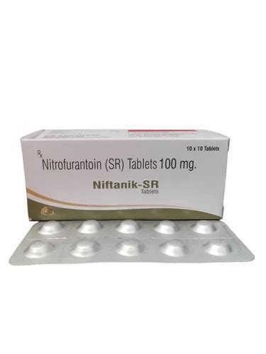 Nitrofurantoin 100 Mg Sr Tablet Niftanik Sr At ₹ 150 Strip Amad