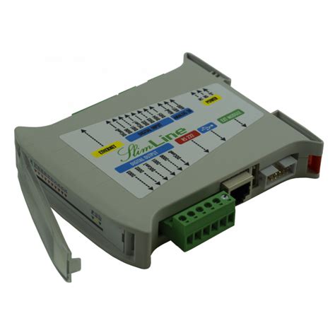 Modulo PLC Compatto Con Ethernet SlimLine LogicLab IEC61131 3