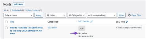 Bulk Editing Options In The Rank Math SEO Plugin