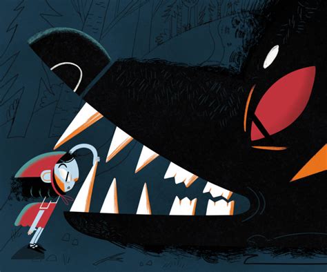 Иллюстрация Красная шапочка