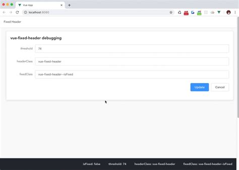 Github Potato4dvue Fixed Header Simple And Cross Browser Friendly