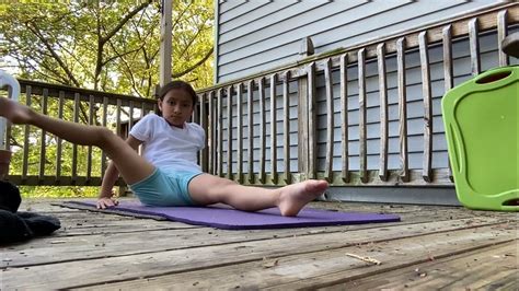 Showing You How To Stretch And Do Gymnastics At Home Youtube