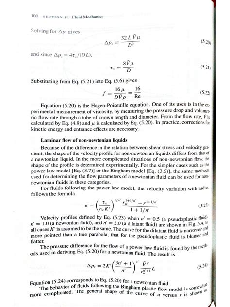 Laminar Flow Of Non Newtonian Liquids Pdf