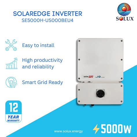 Solaredge Hd Wave Inverter Setapp 5000w Solux Llc