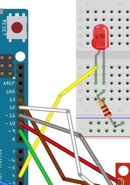 Using An Rfid Sensor To Blink An Led Light Sensing The City