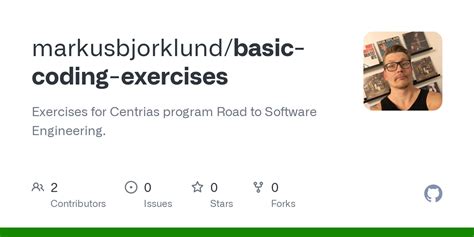 Github Markusbjorklund Basic Coding Exercises Exercises For Centrias Program Road To Software