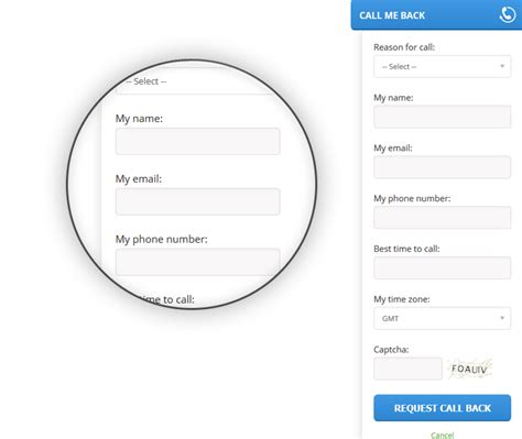 Callback Widget Callback Button Phpjabbers