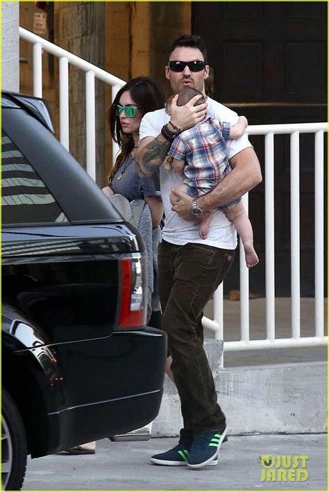Megan Fox Brian Austin Green Sunday Lunch With Baby Noah Photo Brian Austin Green