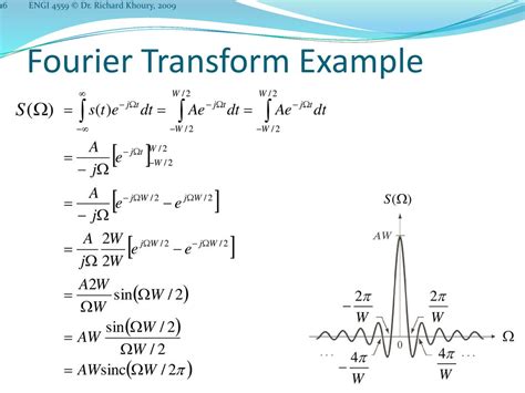 Fourier Analysis Engi 4559 Signal Processing For Software Engineers