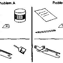 Example Of Analogy Problems A Fon Choice Figural Analogy Problem Download Scientific Diagram