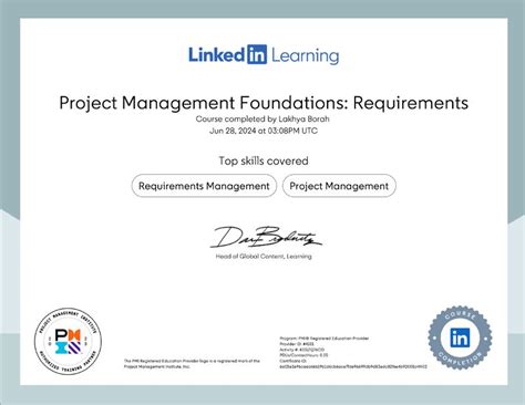 Lakhya Borah On Linkedin Projectmanagement Requirementsmanagement