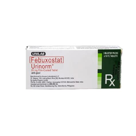 Urinorm 20mg Tab St Joseph Drug Online Store