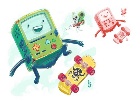 Bmo Fanart Digital Painting By Pako On Dribbble