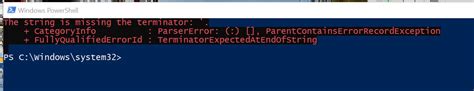Powershell Open Folder Issue Microsoft Qanda