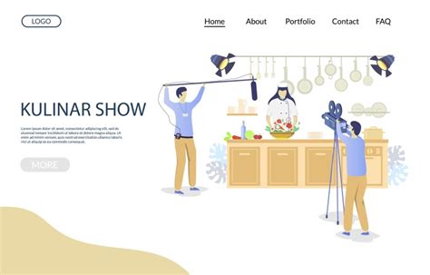 cross platform coding landing page website vector image