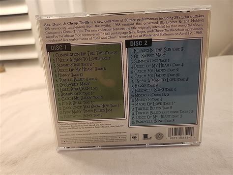Big Brother And Holding Company Sex Dope And Cheap Thrills New Cd Free Us Ship 190758635224 Ebay