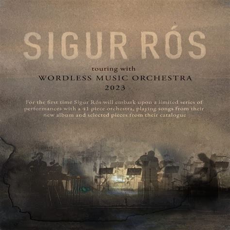 Sigur Rós Announces Summer 2023 North American Tour Dates Mxdwn Music