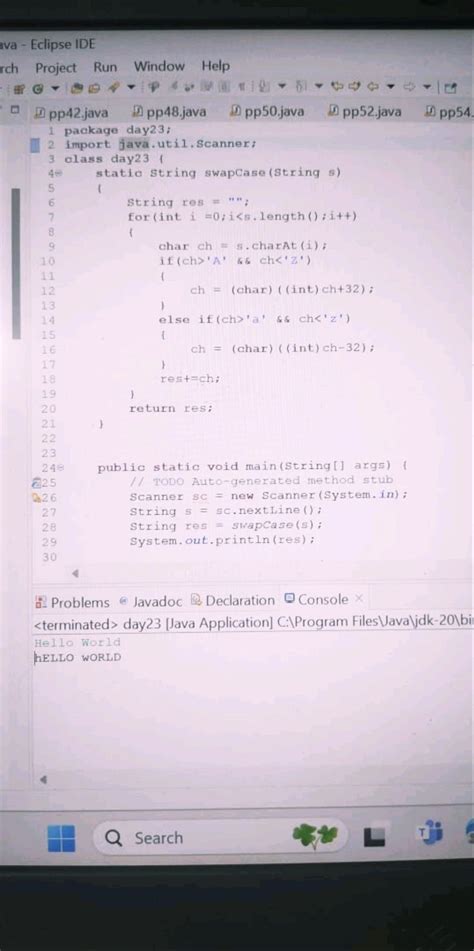 Sairamya Yadlapalli On Linkedin 30daysofcodeattapacademy Java