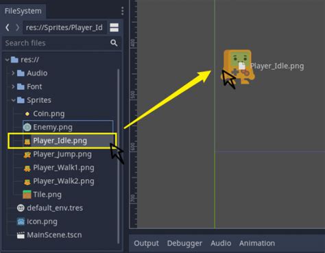 How To Create Your First Player Character In Godot Gamedev Academy